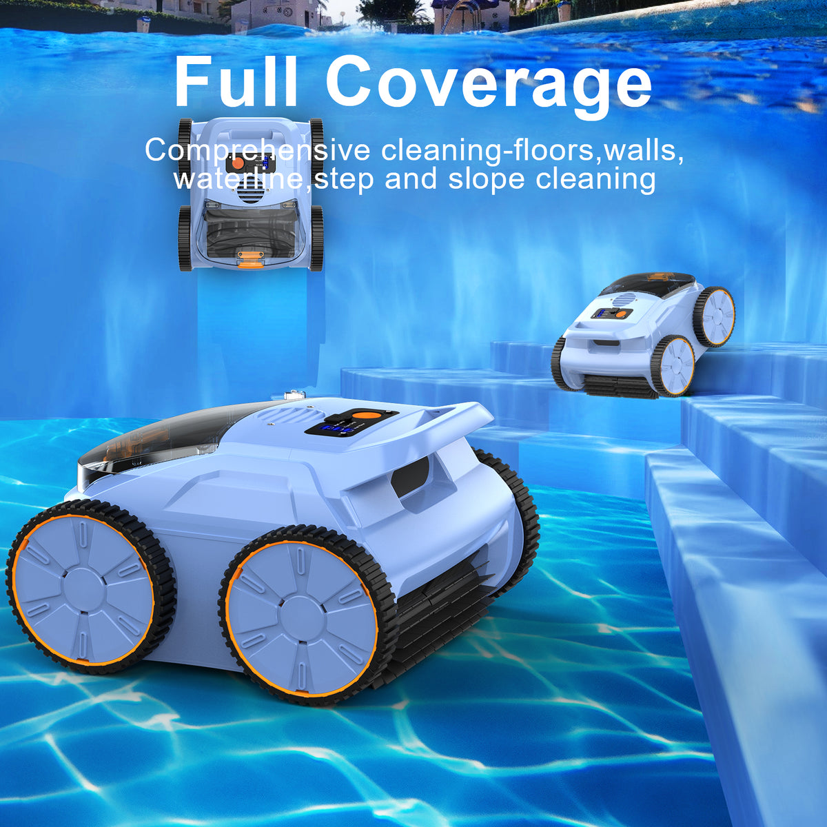 Seauto 2025 SAT20 Robotic Pool Vacuum