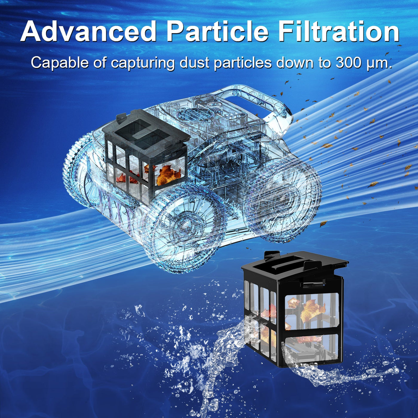 Seauto 2025 SAT20 Robotic Pool Vacuum